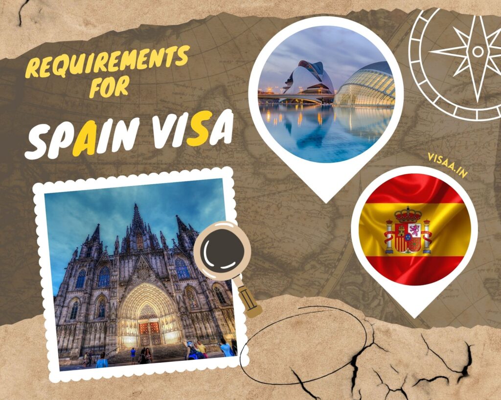 Get Your Spain Visa Requirements Guide from Visaa.in